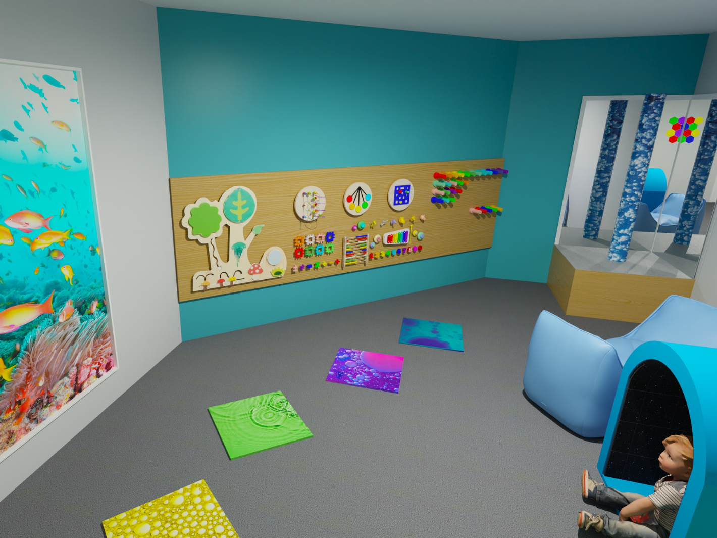 Sensory Calming Equipment & Accessories - Summit Sensory Gym