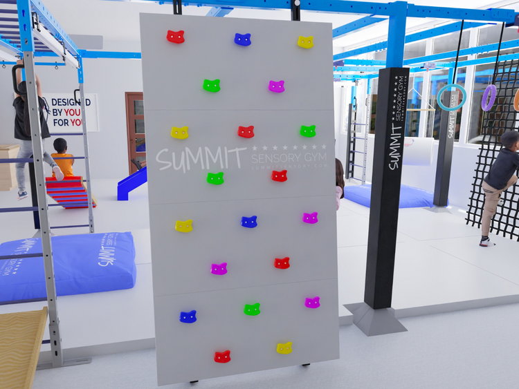 Why Every Sensory Gym Needs a Climbing Wall - Summit Sensory Gym