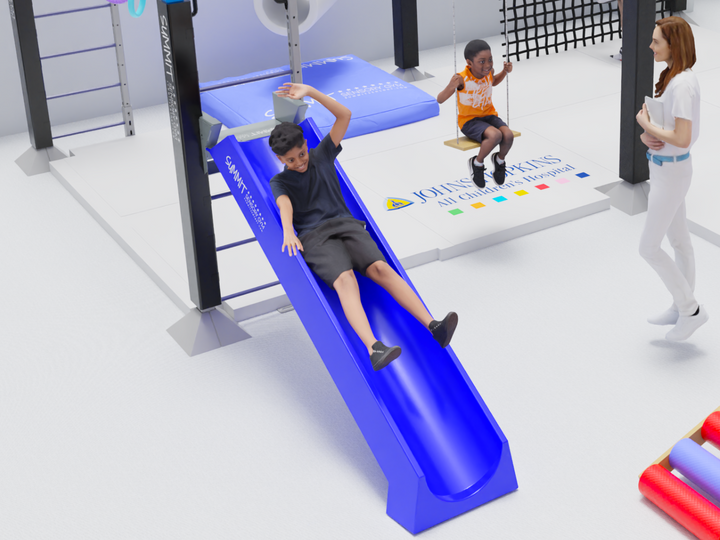 Pediatric Therapy Slide: Seamless Gym Frame Integration - Summit ...