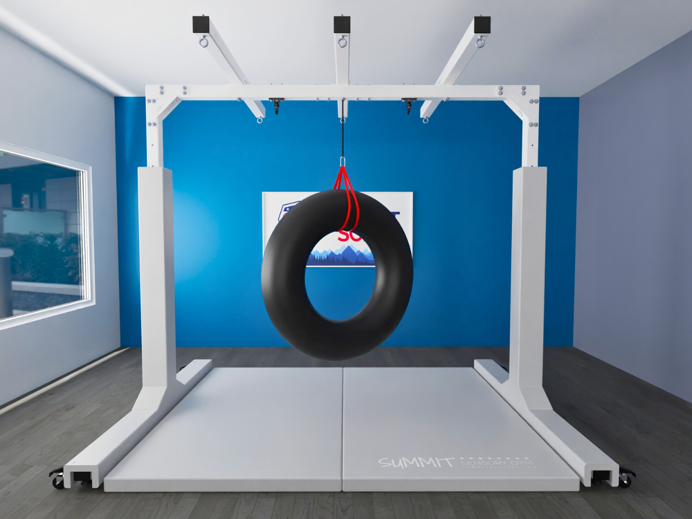 Mobile Free Standing Therapy Swing Frame for Therapy Spaces - Summit ...